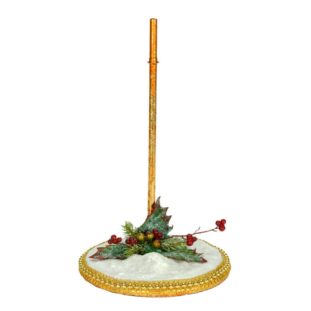Mark Roberts Snow Base Stand Large 12.5" | The Holiday Shoppe